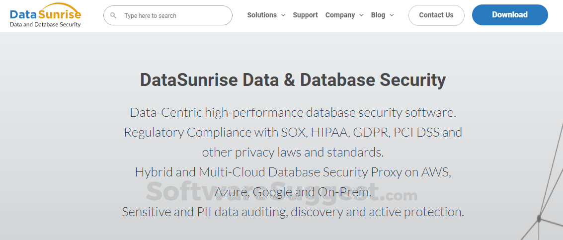 Datasunrise Database Security Pricing Features And Reviews May 2025